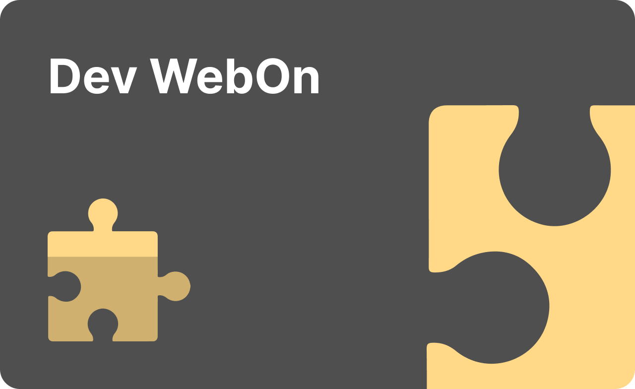 Dev WebOn